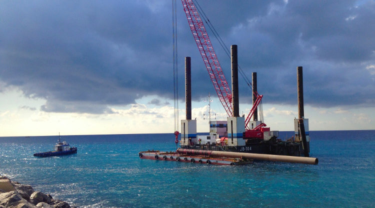 Construction of the VTTV Oil Marine Jetty, Vasilikos Area, Cyprus ...