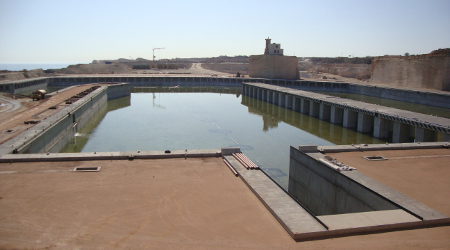 Construction of the Fishing Harbor in Dila, Libya – ARCHIMEDES S.A.